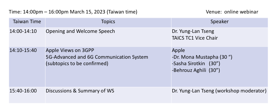 台灣資通產業標準協會-TAICS
